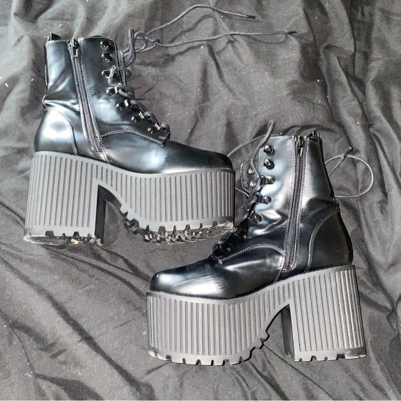 Dolls Kill | Shoes | New Dolls Kill Platform Boots | Poshmark